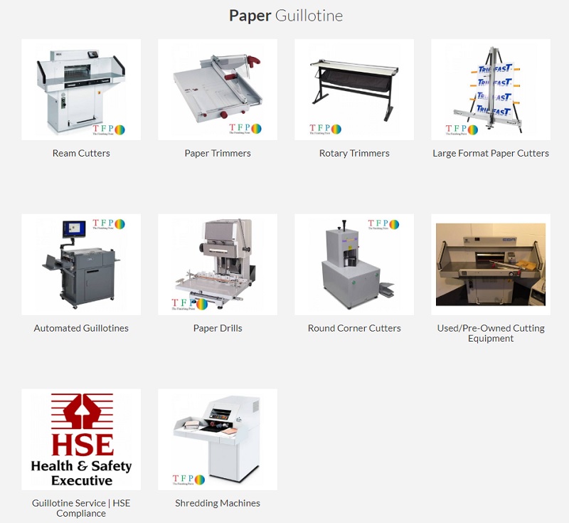 How to Pick the Right Paper Guillotine | Blog | The Finishing Point